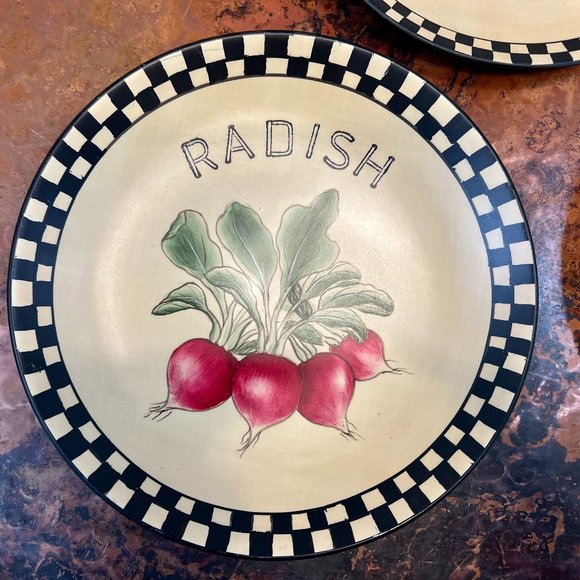 Accents | Decorative Radish Platepicture 1 | Poshmark